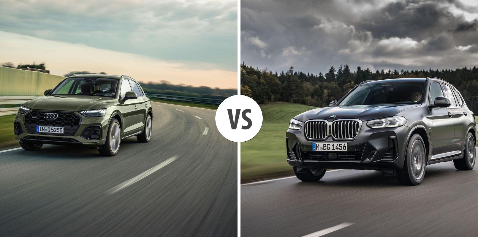 Audi Q5 vs BMW X3 Vergleich - Unterschiede, Preise & technische Daten