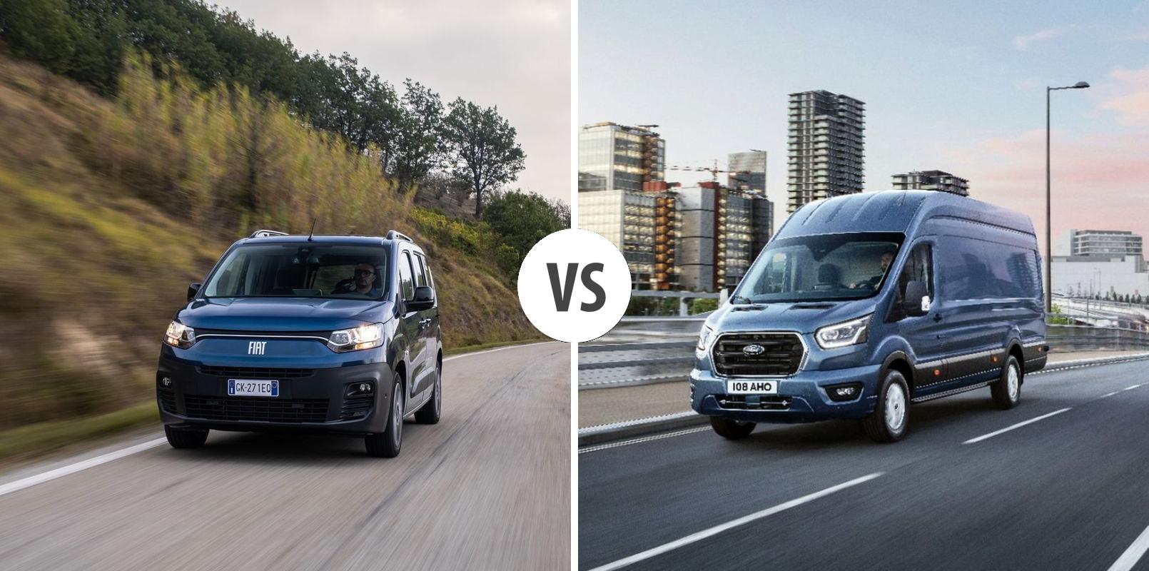 Fiat Doblò Van vs Ford Transit Transporter Vergleich - Unterschiede ...