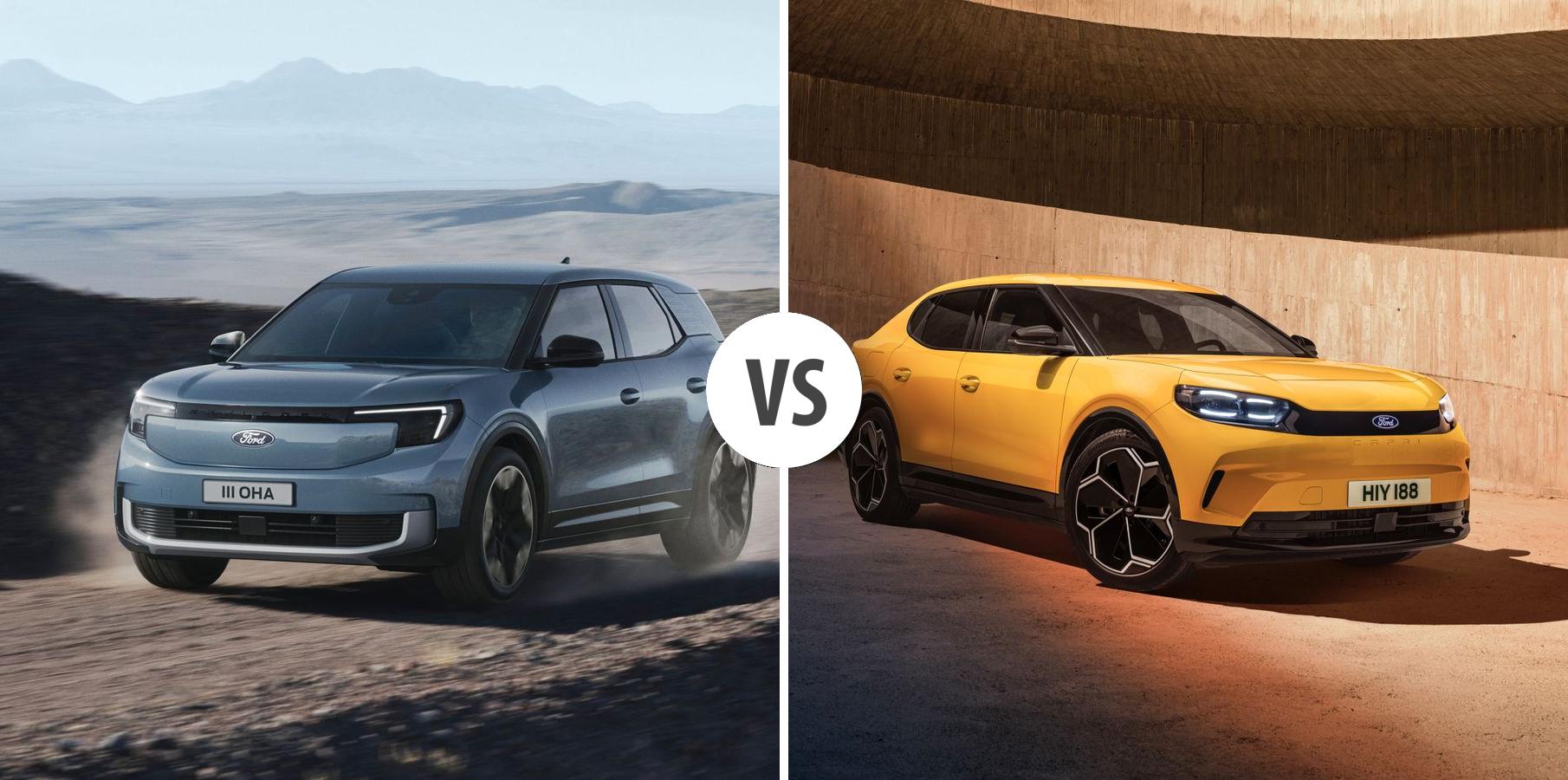 Ford Explorer EV vs Ford Capri - Unterschiede & Preise im Vergleich