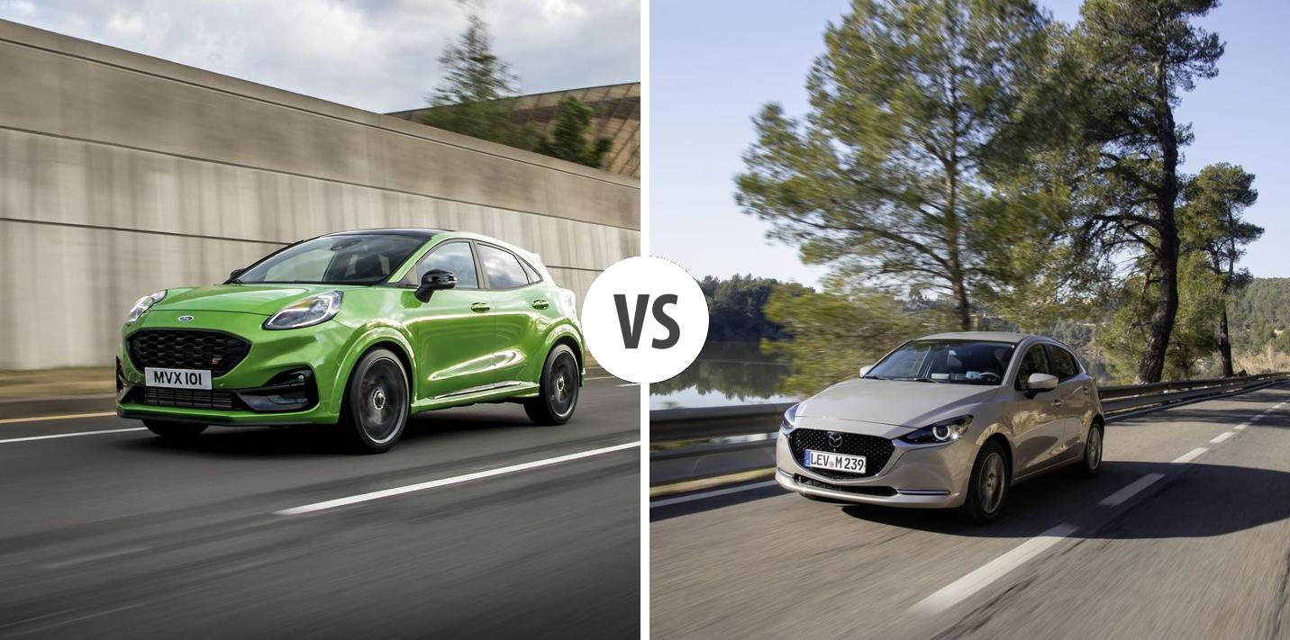 Ford Puma vs Mazda 2 Hybrid Vergleich - Unterschiede, Preise ...