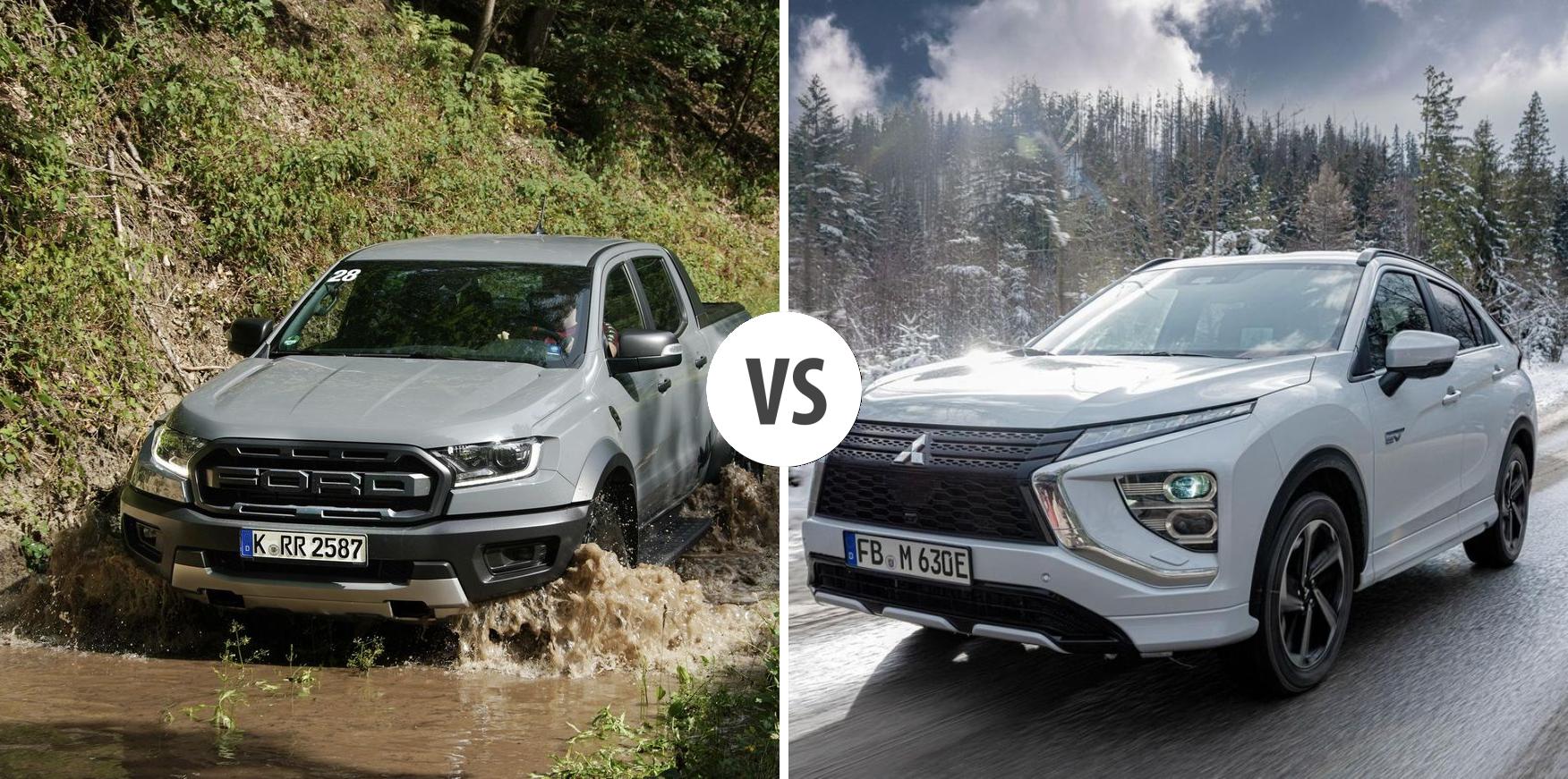 Ford Ranger vs Mitsubishi Eclipse Cross Vergleich - Unterschiede ...