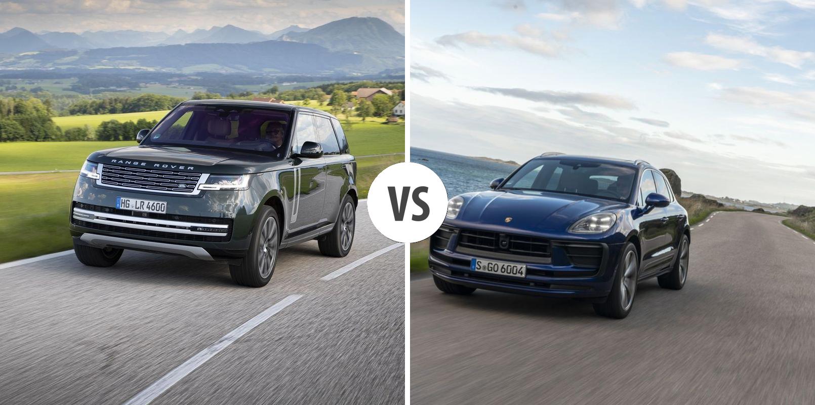 Land Rover Range Rover vs Porsche Macan – Welches Auto bietet mehr Auto ...