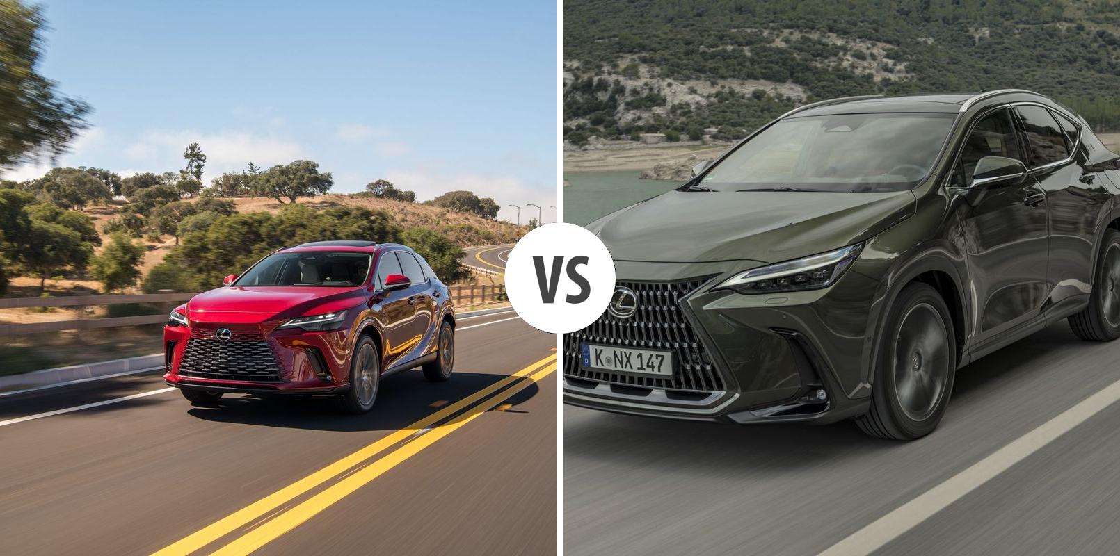 Lexus Rx Vs Lexus Nx Specs