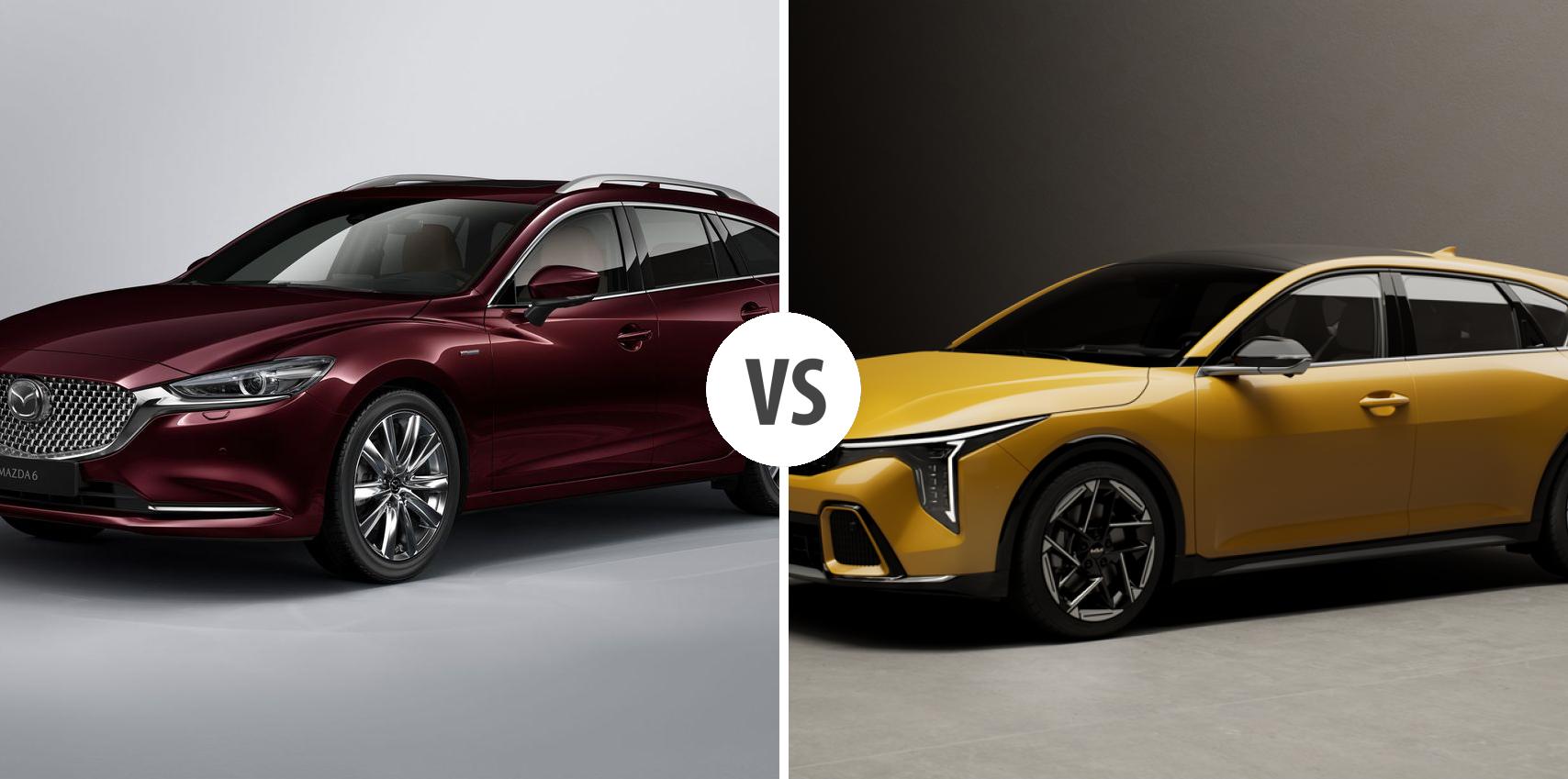Mazda 6 Kombi vs Kia K4 Vergleich - Unterschiede, Preise & technische Daten