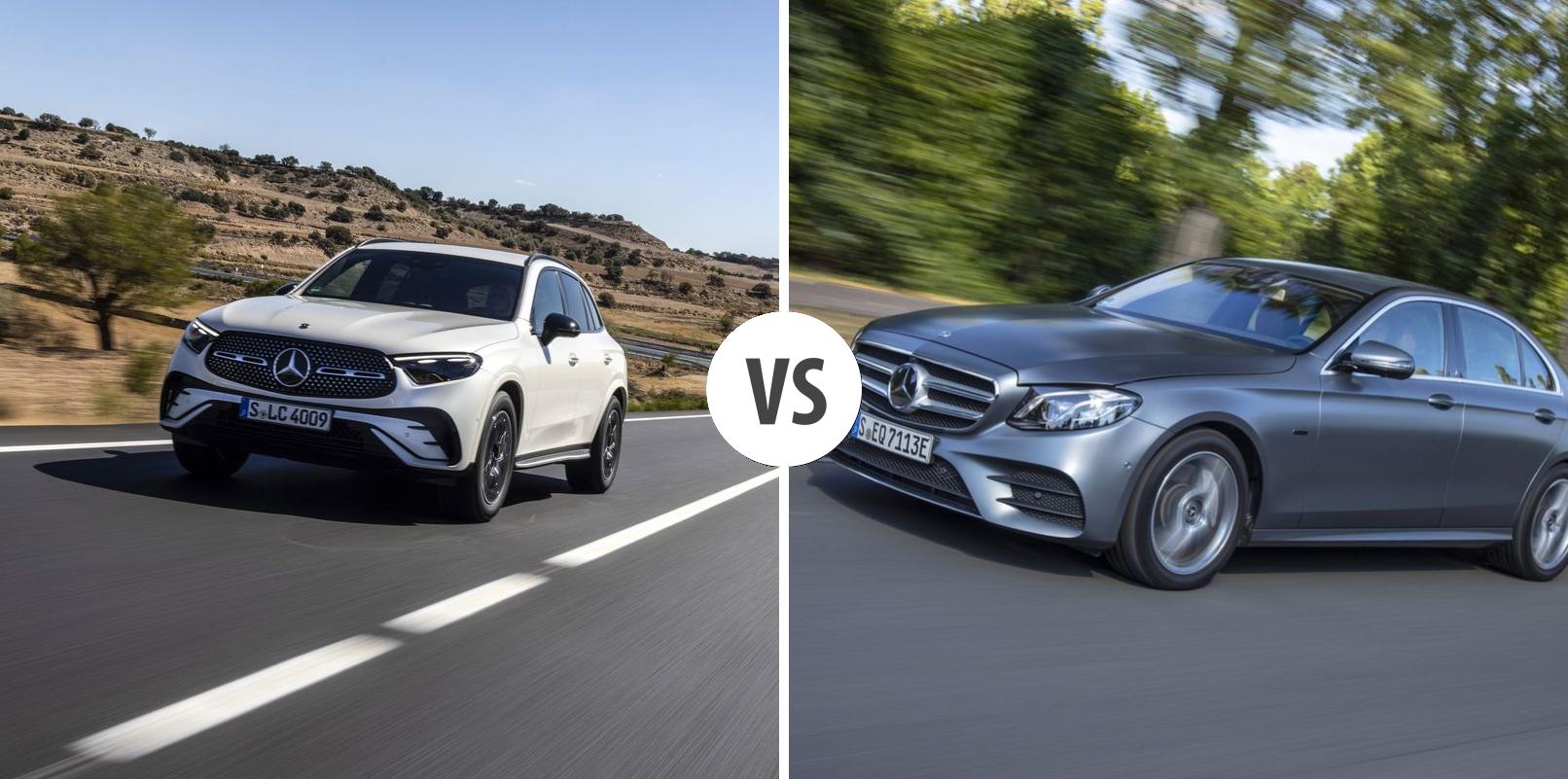 Mercedes GLC vs Mercedes E-Klasse Vergleich - Unterschiede, Preise ...