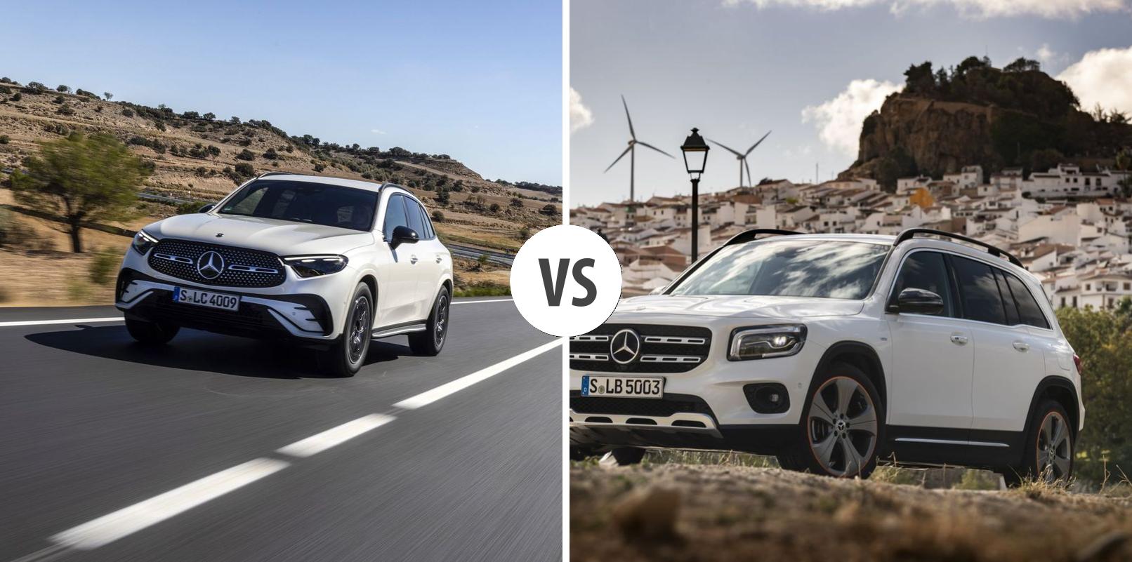 Mercedes GLC vs Mercedes GLB Vergleich - Unterschiede, Preise ...