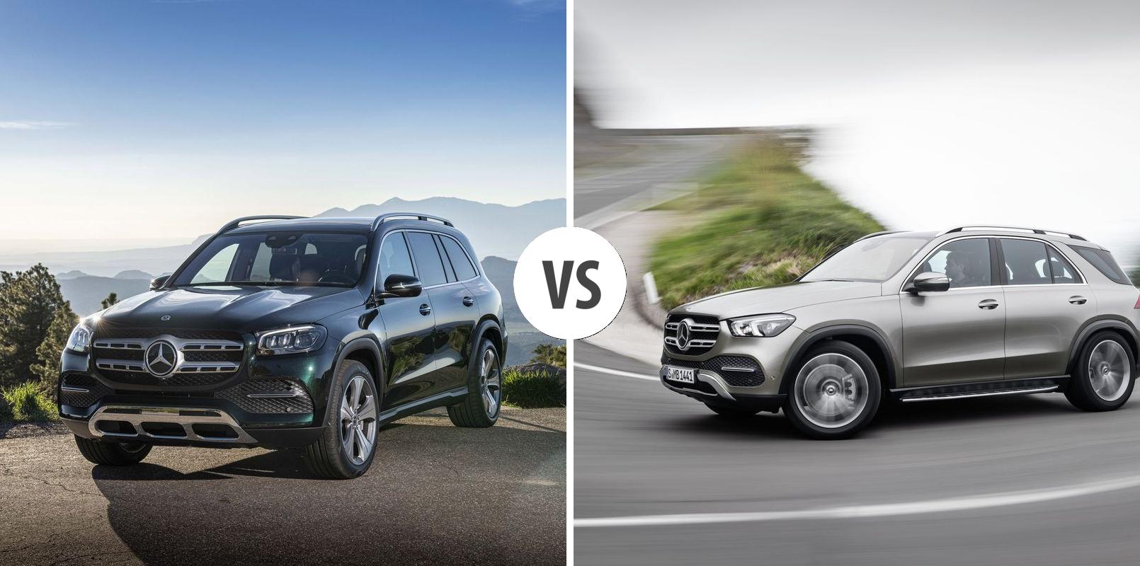 Mercedes GLS vs Mercedes GLE - Unterschiede & Preise im Vergleich