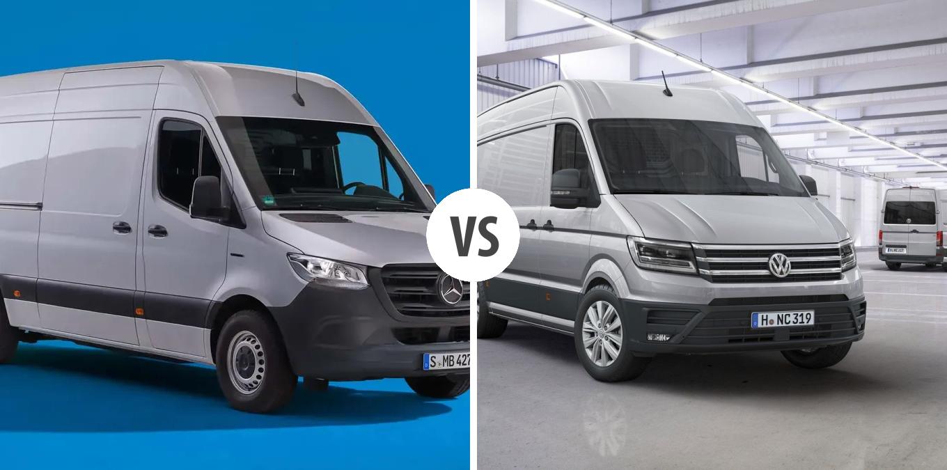 Mercedes Sprinter Bus vs VW Crafter Vergleich - Unterschiede, Preise ...