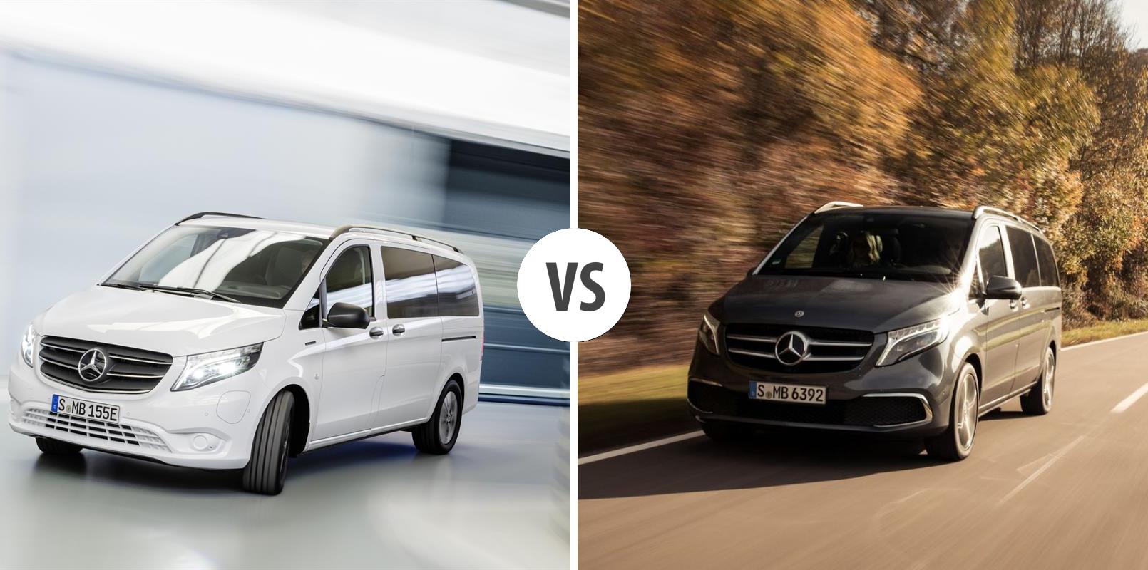 Mercedes Vito Transporter vs Mercedes V-Klasse - Unterschiede & Preise ...