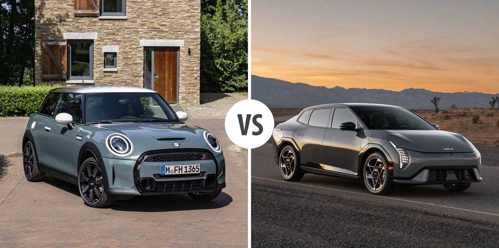 MINI MINI vs Kia EV4 Hatchback Vergleich - Unterschiede, Preise ...