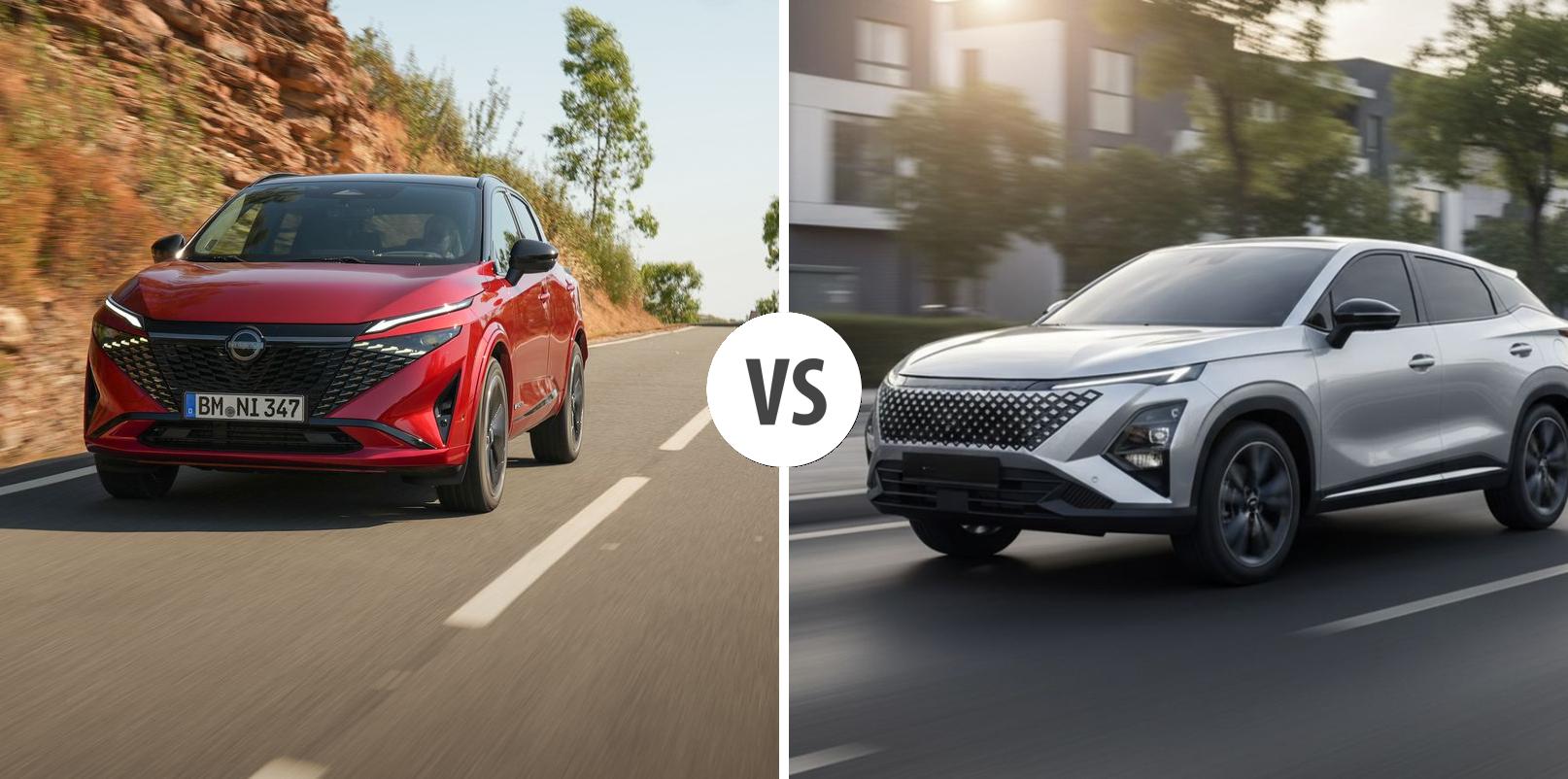 Nissan Qashqai vs Omoda 5 Vergleich - Unterschiede, Preise & technische ...