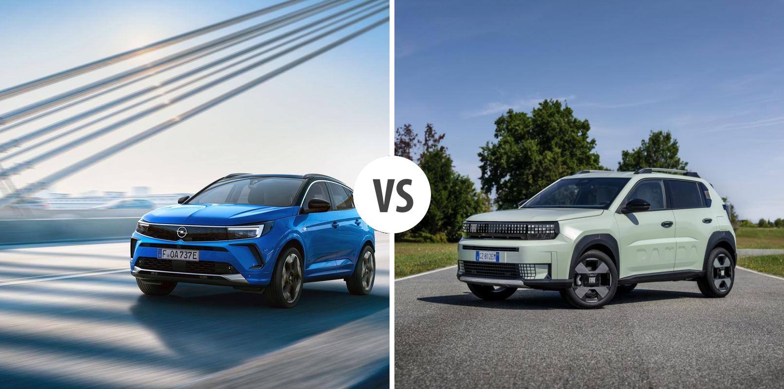 Opel Grandland vs Fiat Grande Panda Vergleich - Unterschiede, Preise ...