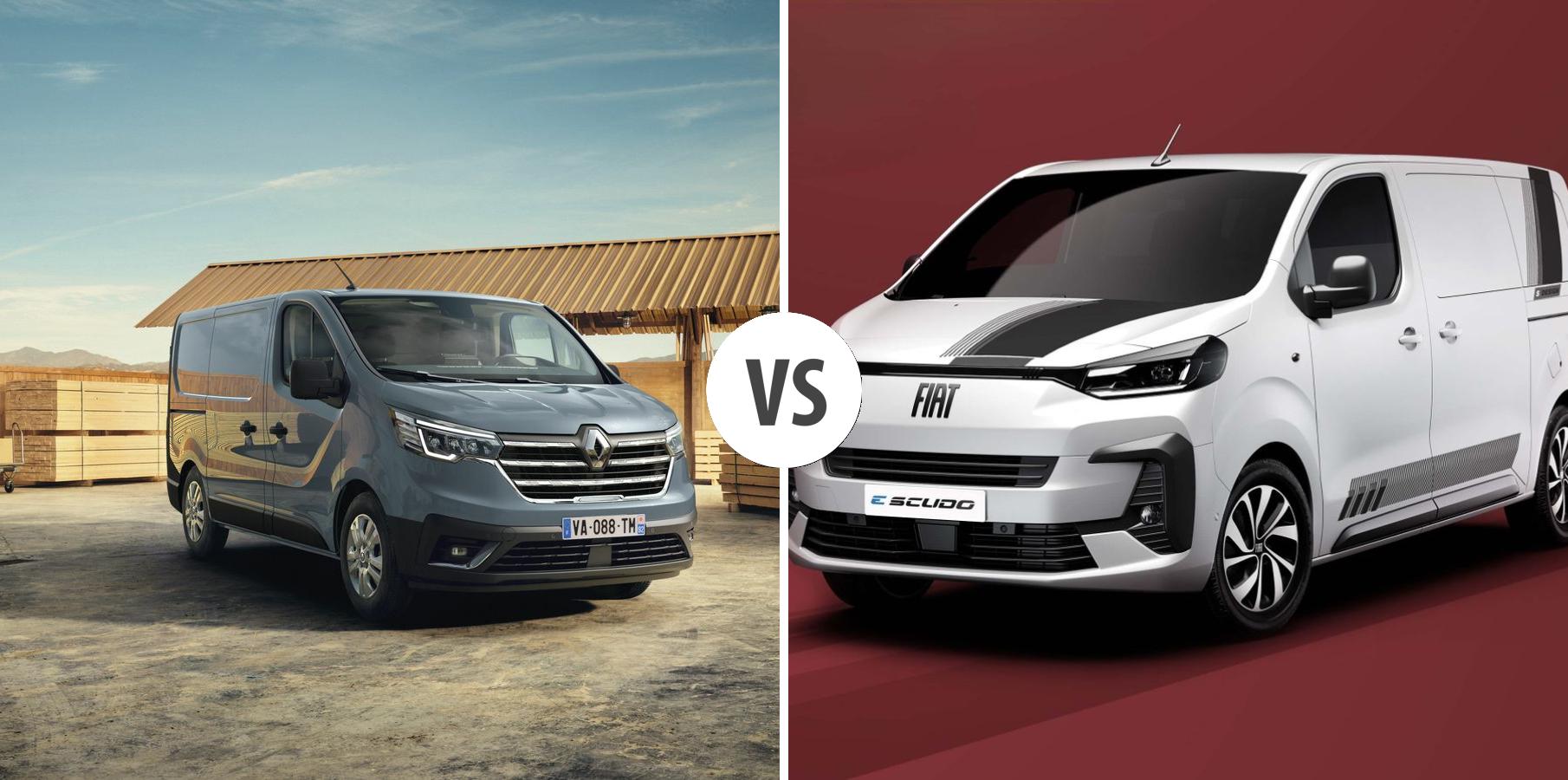 Renault Trafic Transporter vs Fiat Scudo Vergleich - Unterschiede ...
