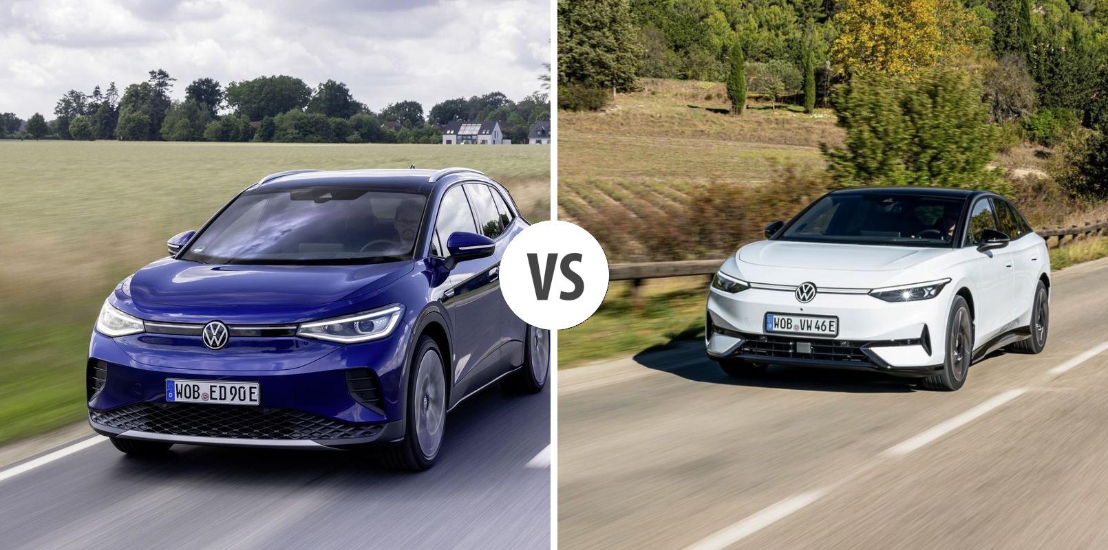 VW ID.4 vs VW ID.7 – Technische Daten, Unterschiede & Preise im ...
